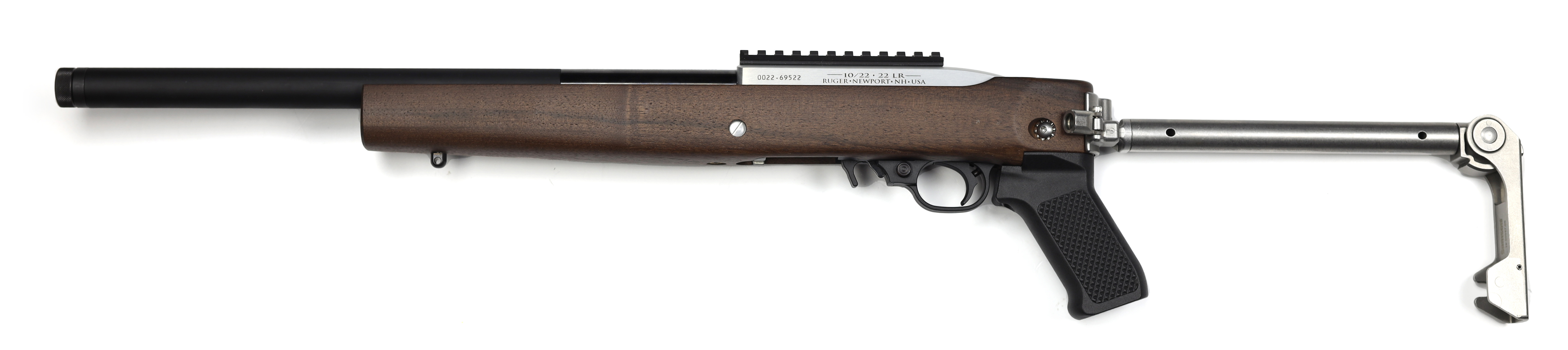 B-TM Bull Barrel Folding Stock for the RugerÃ‚Â®10/22Ã‚Â®